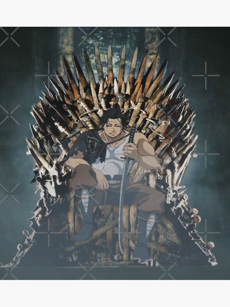 "Black Clover Yami Sukehiro" Poster for Sale by christiansee | Redbubble