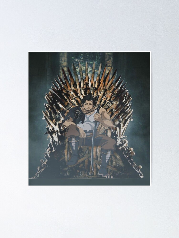 "Black Clover Yami Sukehiro" Poster for Sale by christiansee | Redbubble