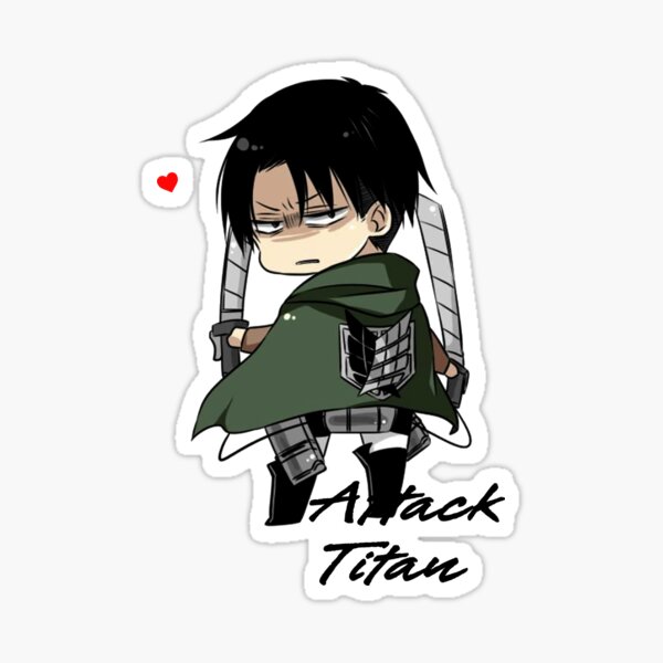 "Levi Ackerman anime" Sticker for Sale by Donald205 | Redbubble