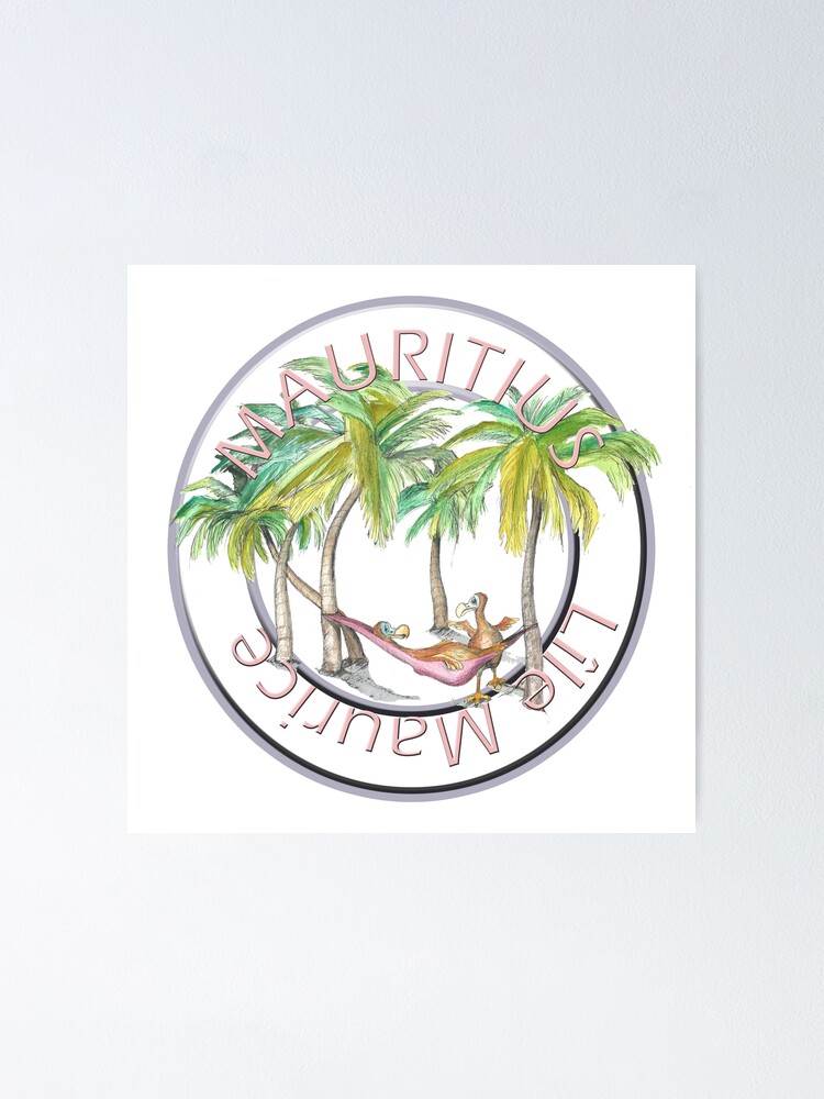 "Dodo and his hammock" Poster for Sale by DodoGallery | Redbubble