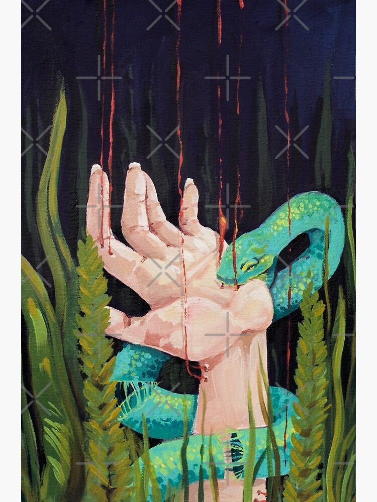 "Snake Bite" Poster for Sale by stayhellas | Redbubble
