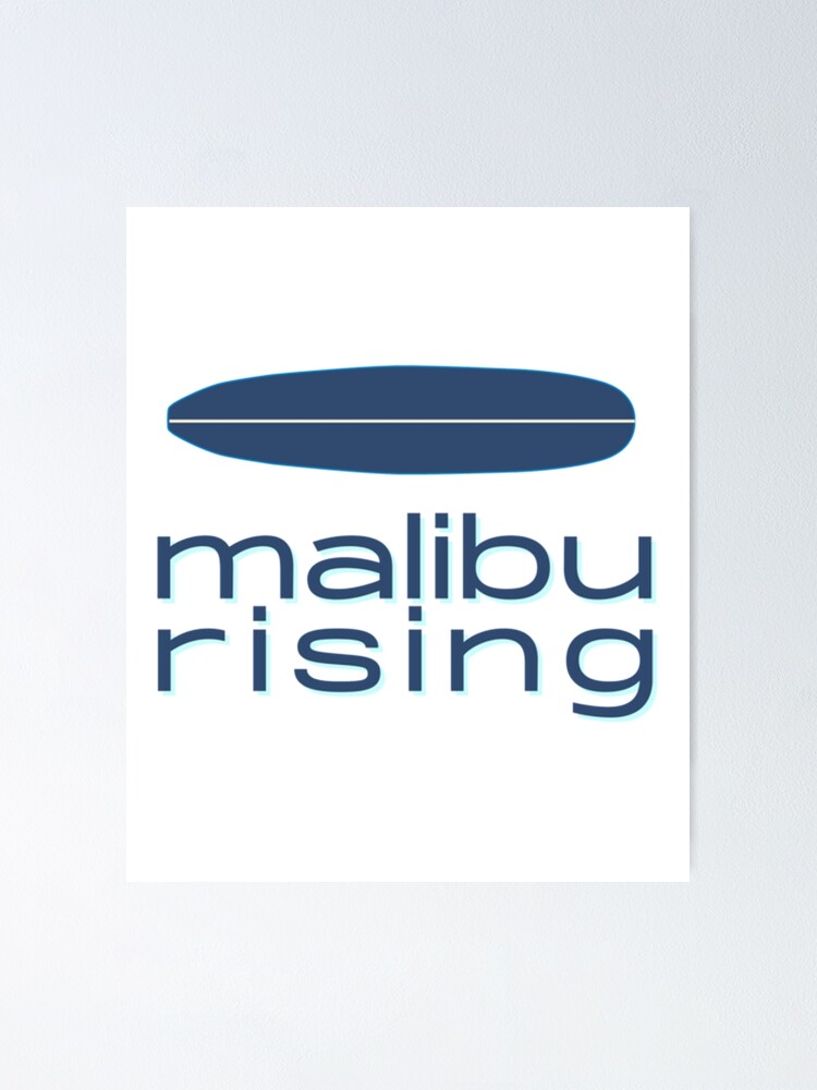 "Malibu Rising Taylor Reid Book Novel Illustration " Poster for Sale by ...