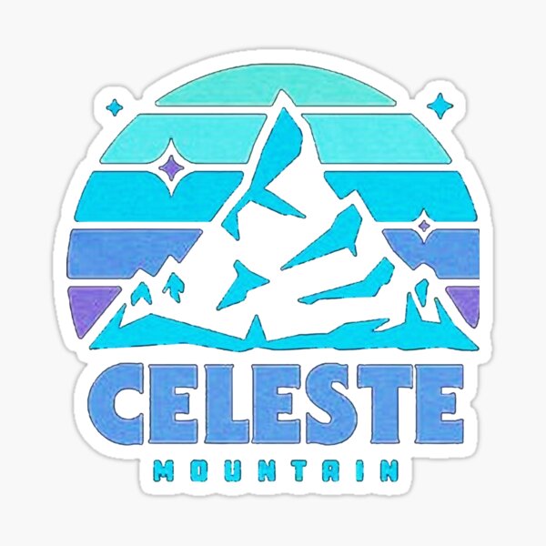 "CELESTE" Sticker for Sale by DawnDumont | Redbubble