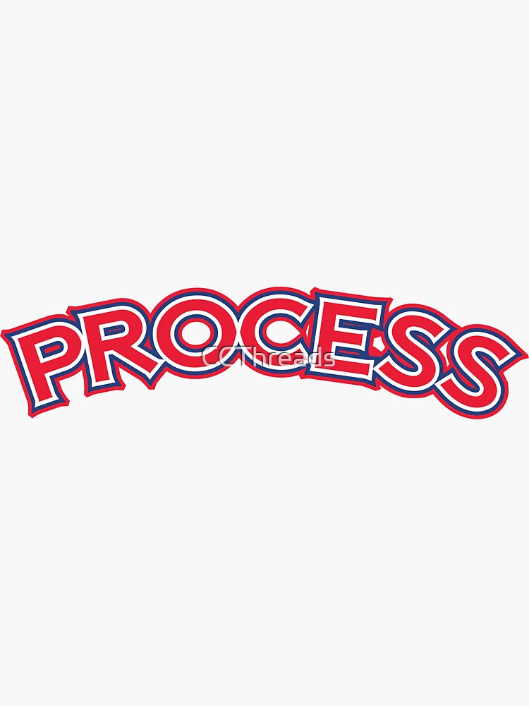 "1996 Process" Sticker by CCThreads | Redbubble
