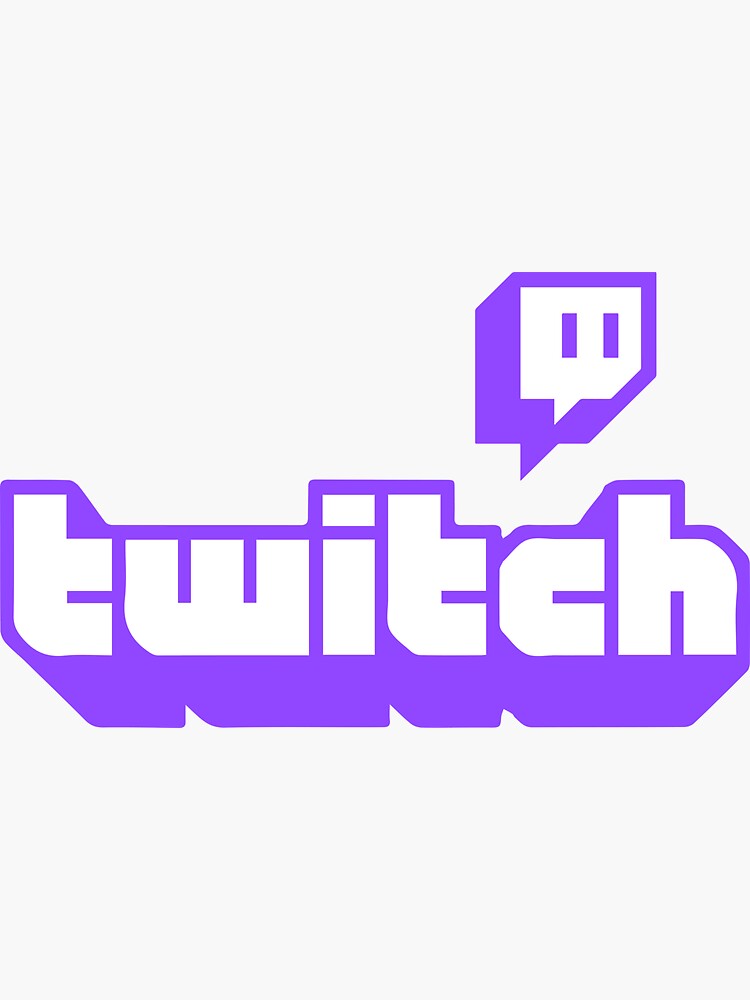 "Twitch 8 Logo" Sticker by OmniaStore | Redbubble