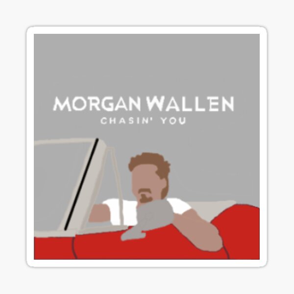 "Chasin You" Sticker for Sale by CHCustoms | Redbubble