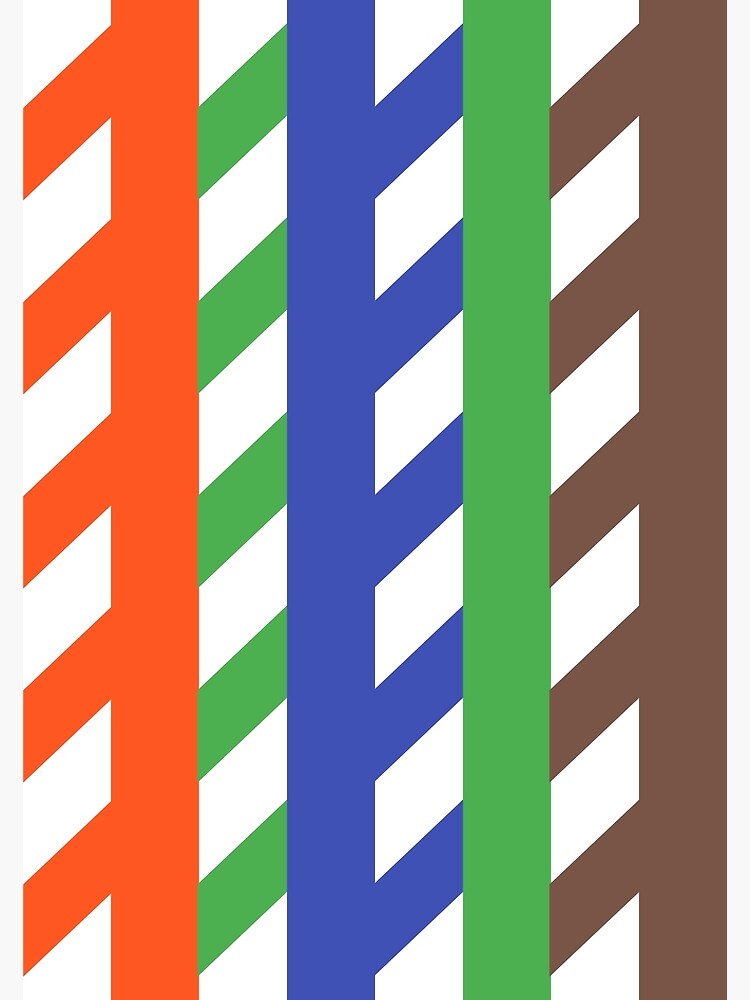 "Ethernet Cable Layout" Framed Art Print by linesandcolors | Redbubble