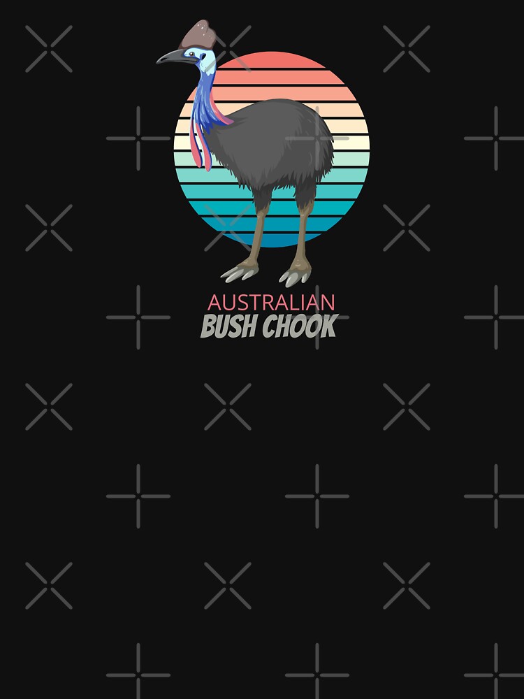 "Australian bush chook" T-shirt for Sale by Beerbony | Redbubble | bush ...