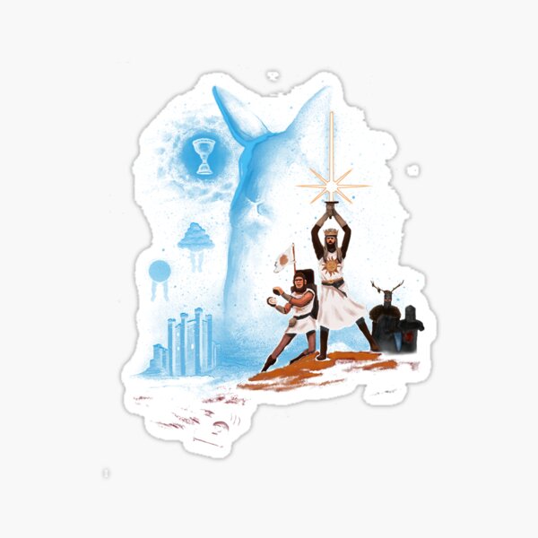 "Monty Python And The Holy Grail" Sticker for Sale by angelbonney56 ...