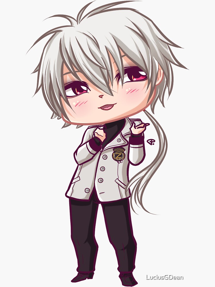"Mystic Messenger - Zen Chibi" Sticker by LuciusGDean | Redbubble