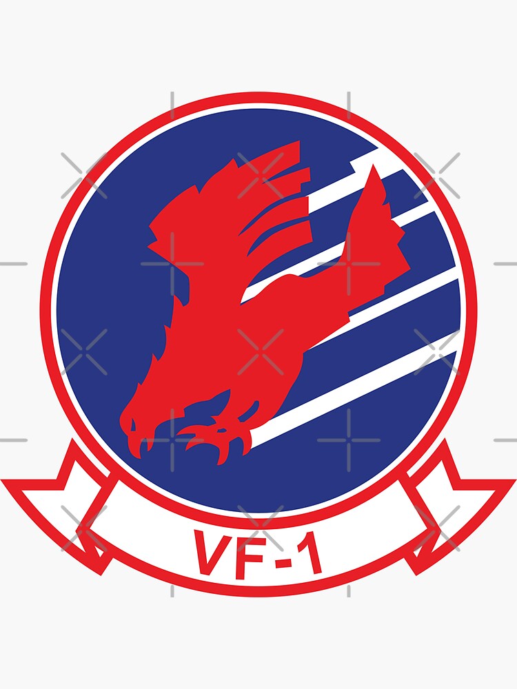 "Top Gun VF-1" Sticker for Sale by fareast | Redbubble