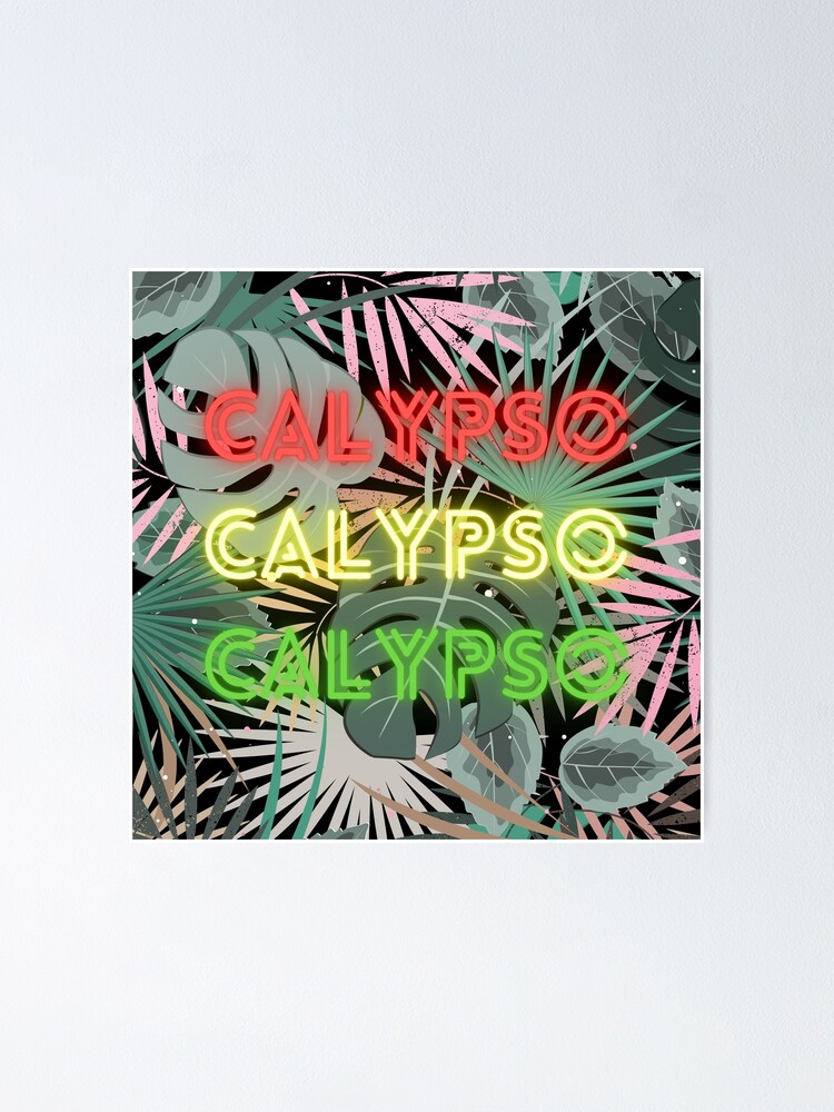 Póster «hojas gráficas de calipso» de calypso27 | Redbubble