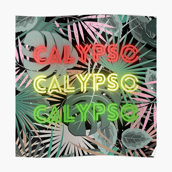 Póster «hojas gráficas de calipso» de calypso27 | Redbubble