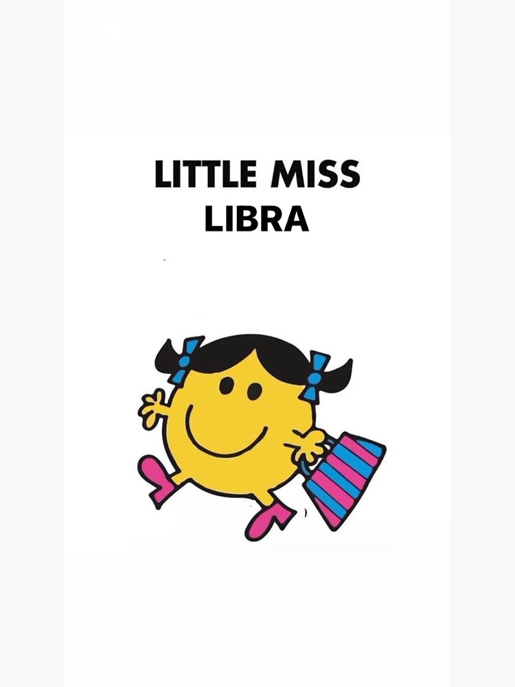 "Little Miss Libra" Sticker for Sale by Kaylaskie | Redbubble