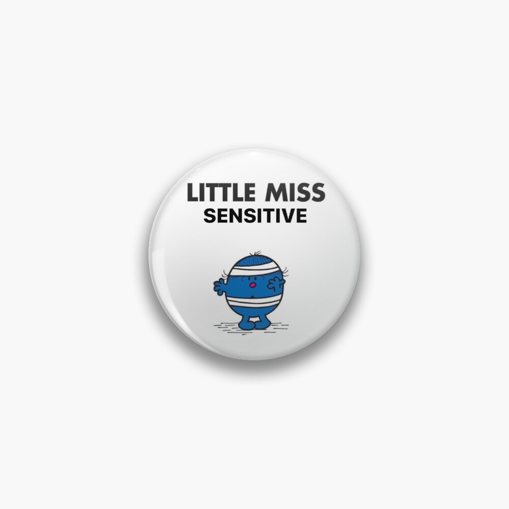 "Little Miss Sensitive" Sticker for Sale by Kaylaskie | Redbubble