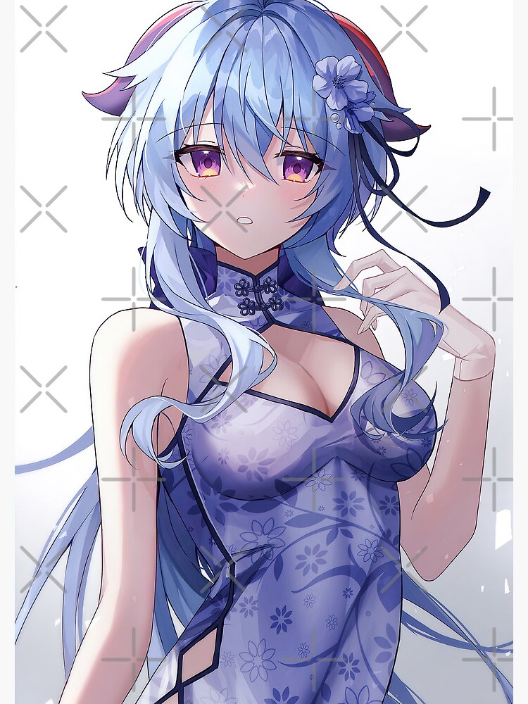 "Cute Ganyu Genshin Impact" Spiral Notebook for Sale by saranghandago | Redbubble