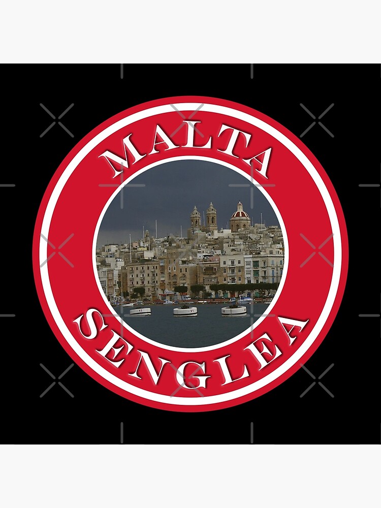 "Malta Senglea Fortress City - Passport Stamps Collection" Poster for ...