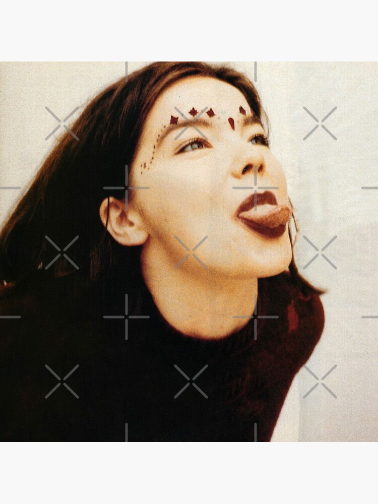 "Bjork" Sticker for Sale by dissolved girl | Redbubble