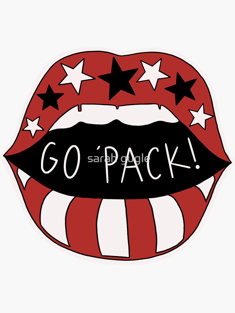 "go pack" Sticker for Sale by sarahgugle | Redbubble