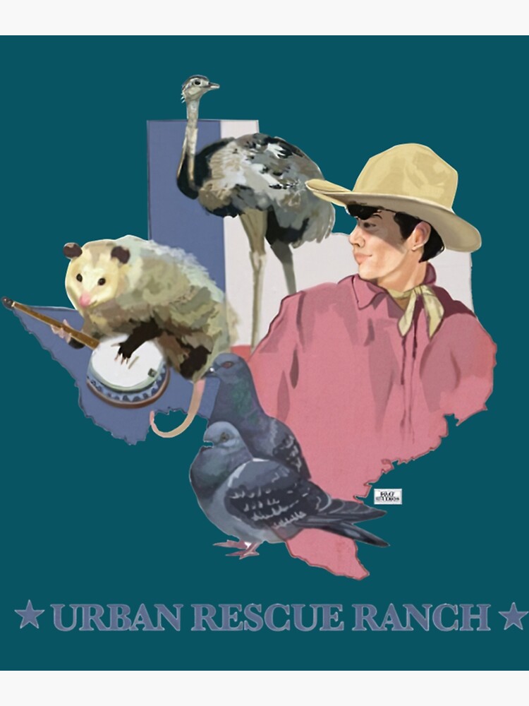"the urban rescue ranch " Poster for Sale by AbyssShop | Redbubble