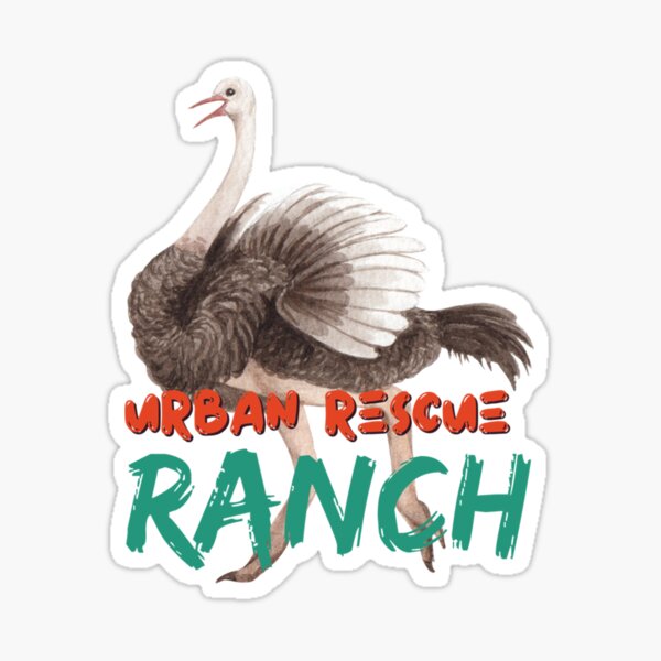 "Urban Rescue Ranch " Sticker for Sale by AbyssShop | Redbubble