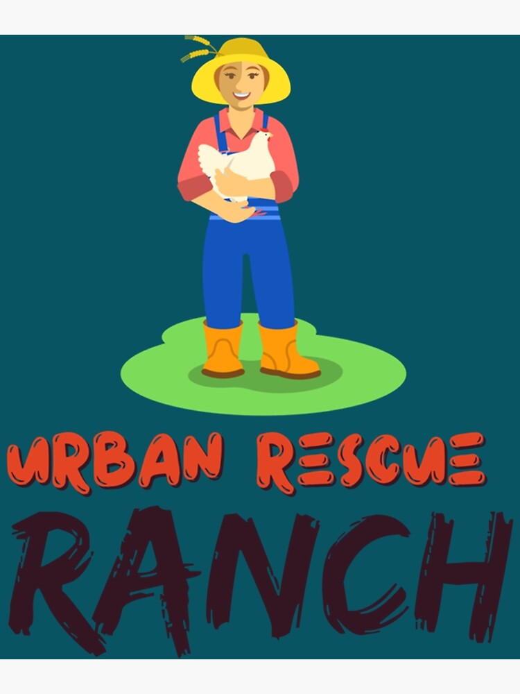 "Urban Rescue Ranch " Poster for Sale by AbyssShop | Redbubble