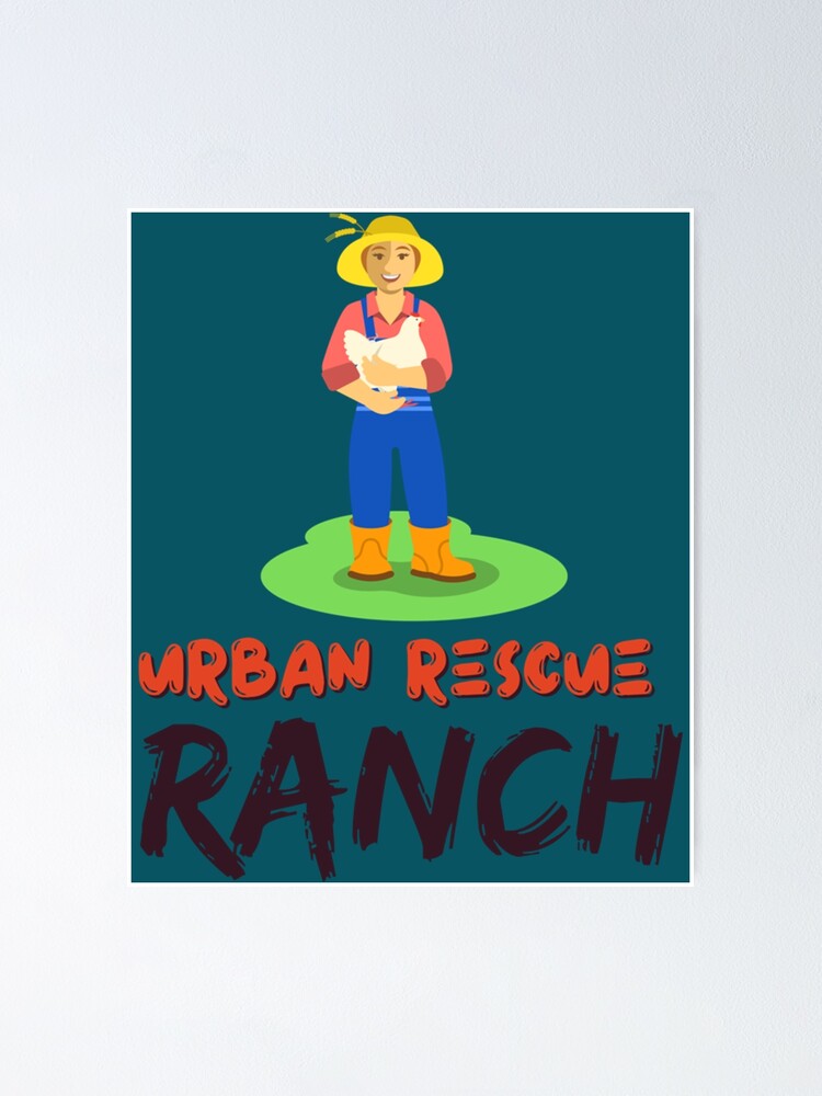 "Urban Rescue Ranch " Poster for Sale by AbyssShop | Redbubble