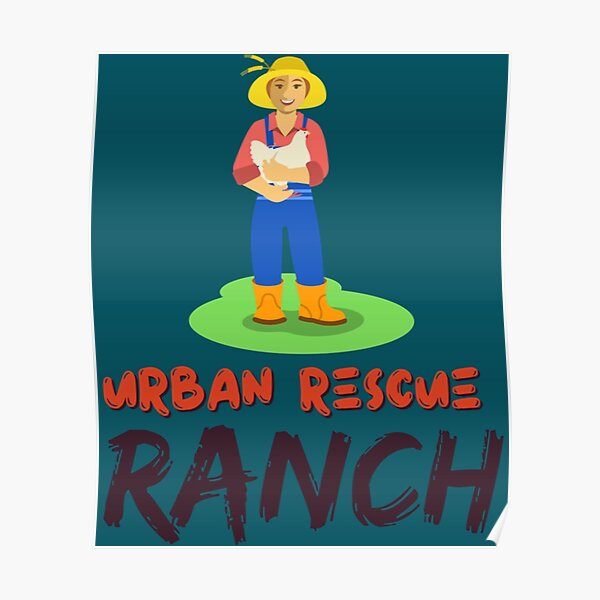 "Urban Rescue Ranch " Poster for Sale by AbyssShop | Redbubble