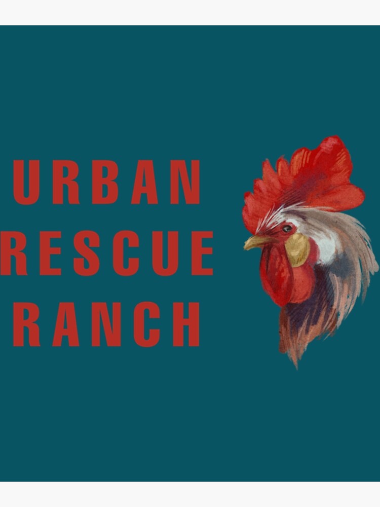 "urban rescue ranch " Poster for Sale by AbyssShop | Redbubble