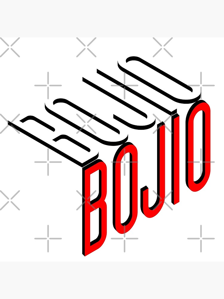 "Bojio isometric white & Red combo" Poster for Sale by UniqueDesignHub ...