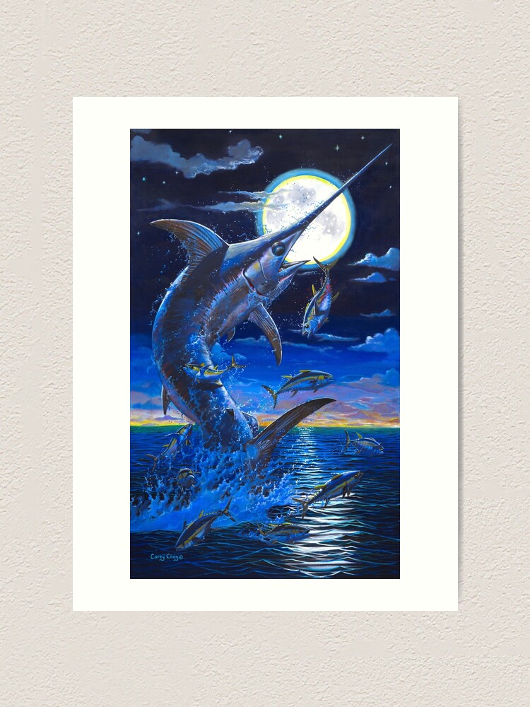"Moon Doggy" Art Print for Sale by Bluemarlin | Redbubble