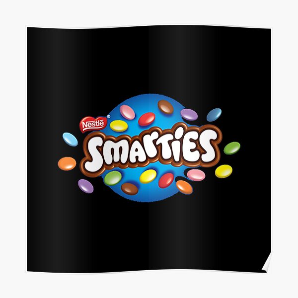 Póster «Smarties dulces para niños más vendidos» de edward44445 | Redbubble