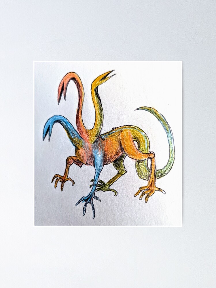 "Colorful Baby Hydra " Poster for Sale by arfff | Redbubble