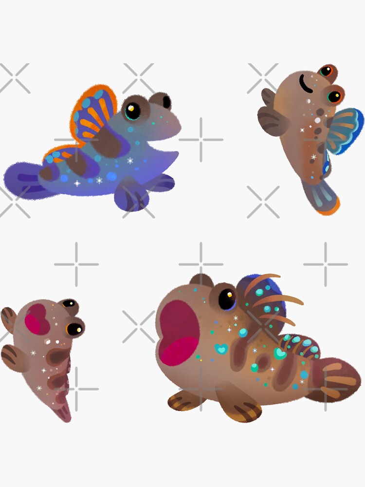 "Mudskipper" Sticker for Sale by pikaole | Redbubble