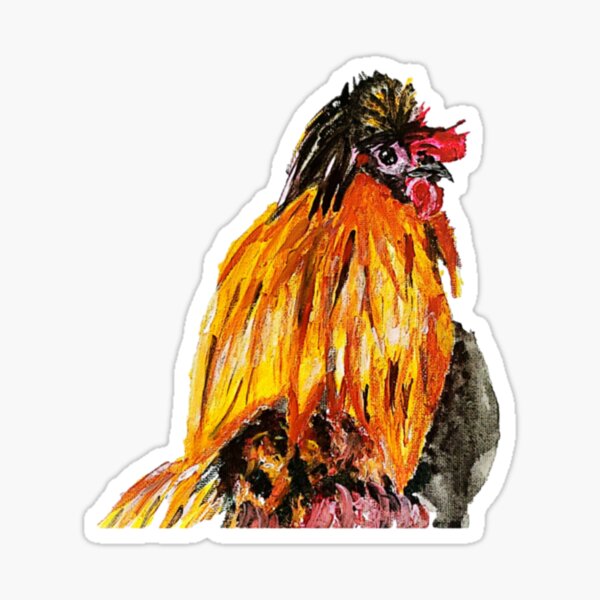 "Coco the rooster" Sticker for Sale by ASartlife1509 | Redbubble
