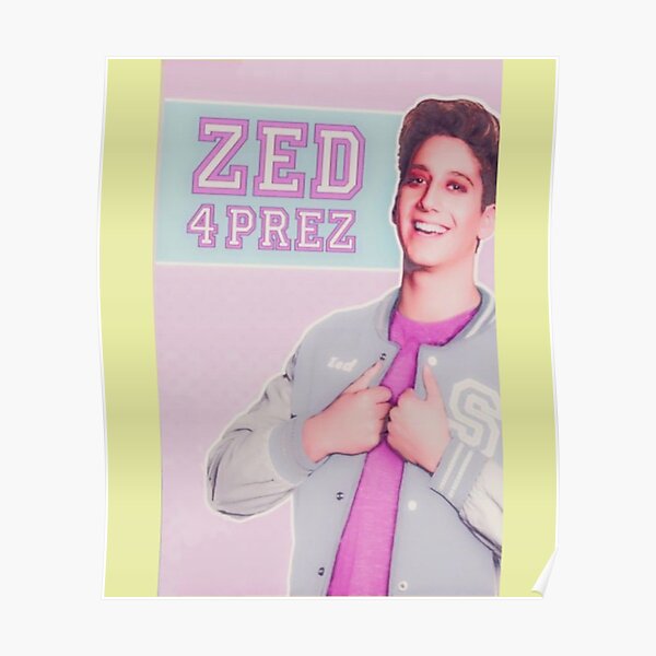 "zed 4 prez" Poster for Sale by JerzyAnders | Redbubble
