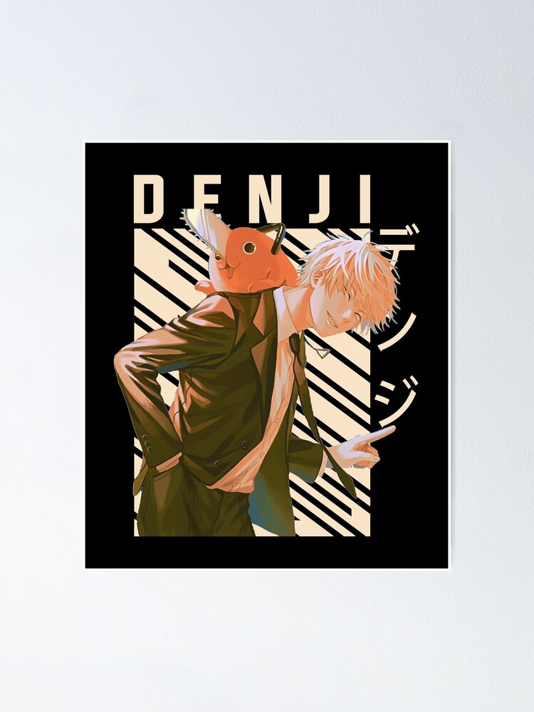 "Denji - Chainsaw Man" Poster for Sale by Ime-Art | Redbubble