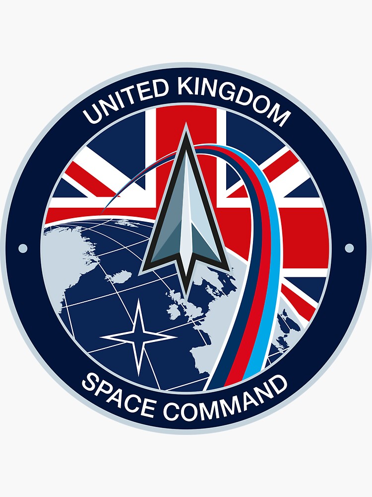 "UK Space Command" Sticker for Sale by rattlesnake7501 | Redbubble
