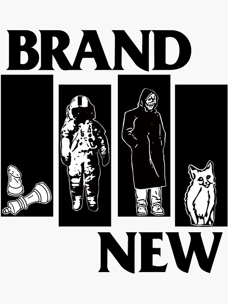 "Brand new black flag band parody crossover" Sticker for Sale by ...