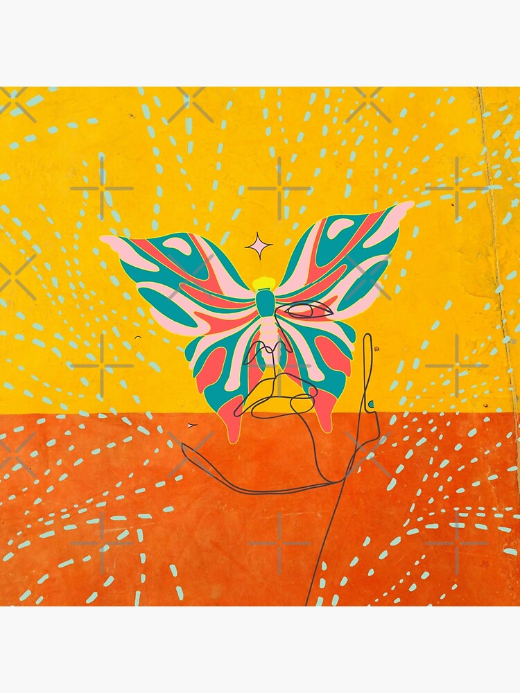 "Butterfly masked man gothic modern art" Poster for Sale by elifrza ...