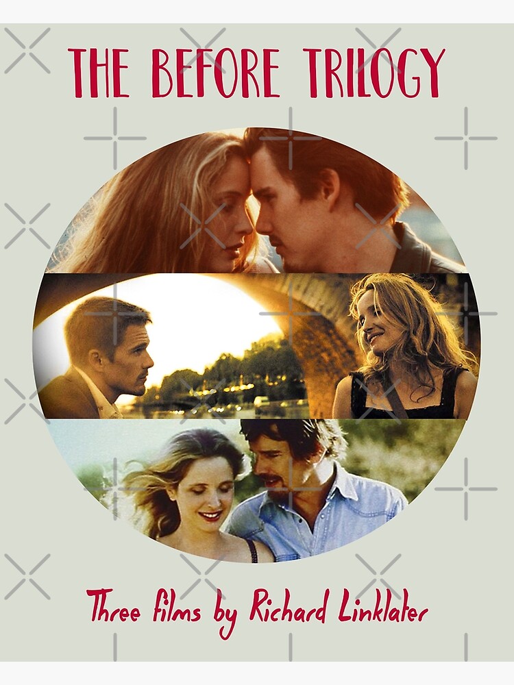 "THE BEFORE TRILOGY" Poster for Sale by wexler | Redbubble