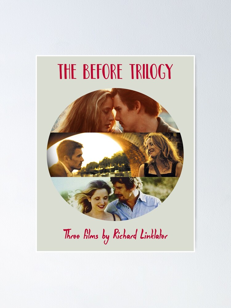 "THE BEFORE TRILOGY" Poster for Sale by wexler | Redbubble