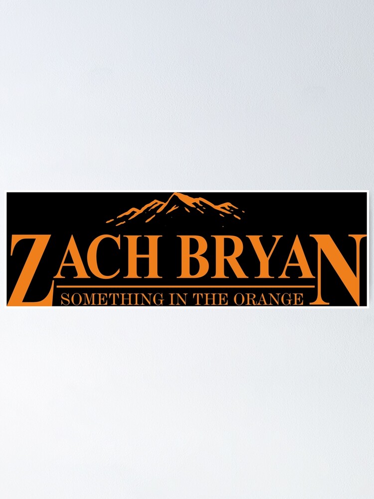 "Zach bryan " Poster for Sale by Lovetocelebrate | Redbubble