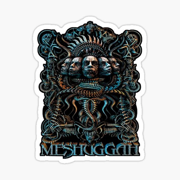 "Creative Music Style Meshuggah Gifts Music Fans" Sticker for Sale by ...