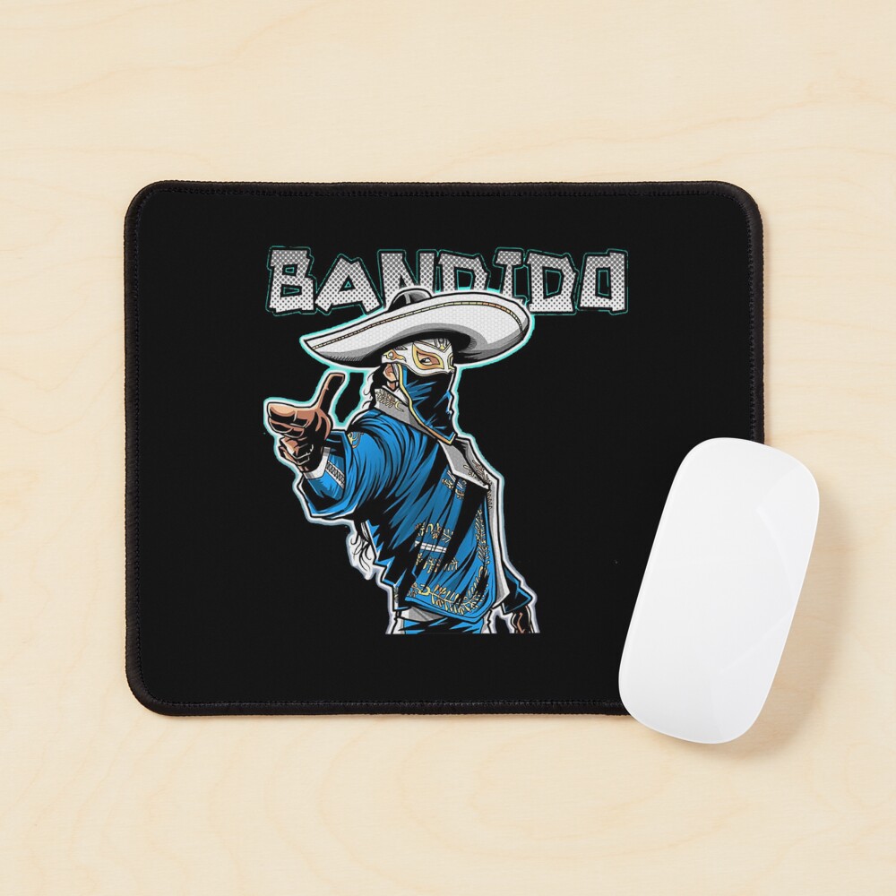 "Feel-Ink Bandido Bandit Lucha Libre Mexican Pro Wrestler " Sticker for ...