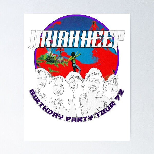 Uriah Heep Band Posters for Sale | Redbubble