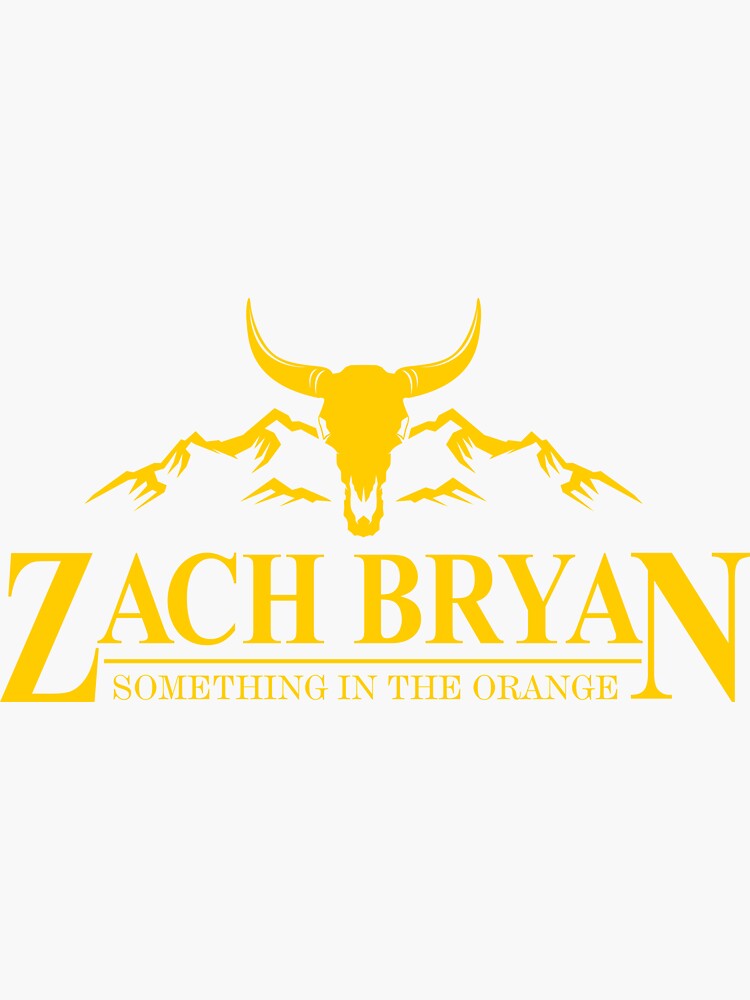 "zach bryan" Sticker for Sale by Lovetocelebrate | Redbubble