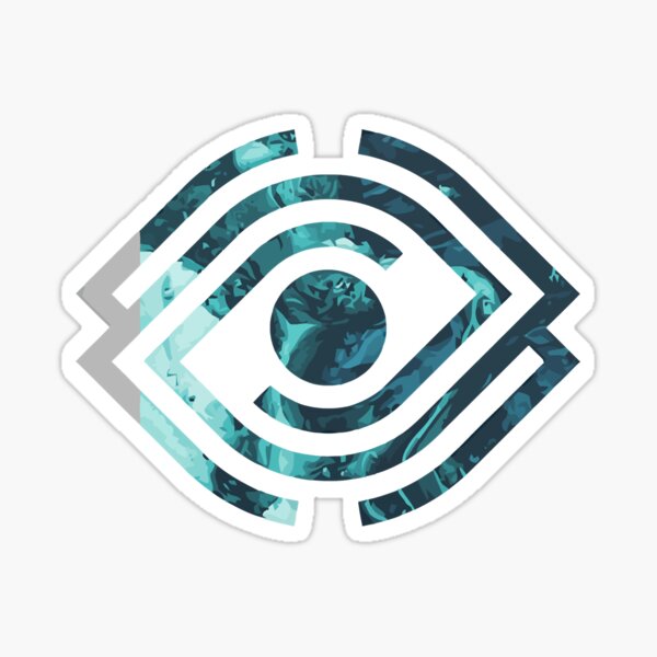 "Film Rock Spiritbox Merch Spirit Box Eye Logo" Sticker for Sale by ...