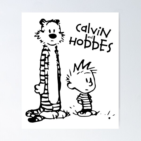 "Calvin And Hobbes Merchandise Perfect Gift" Poster for Sale by ...