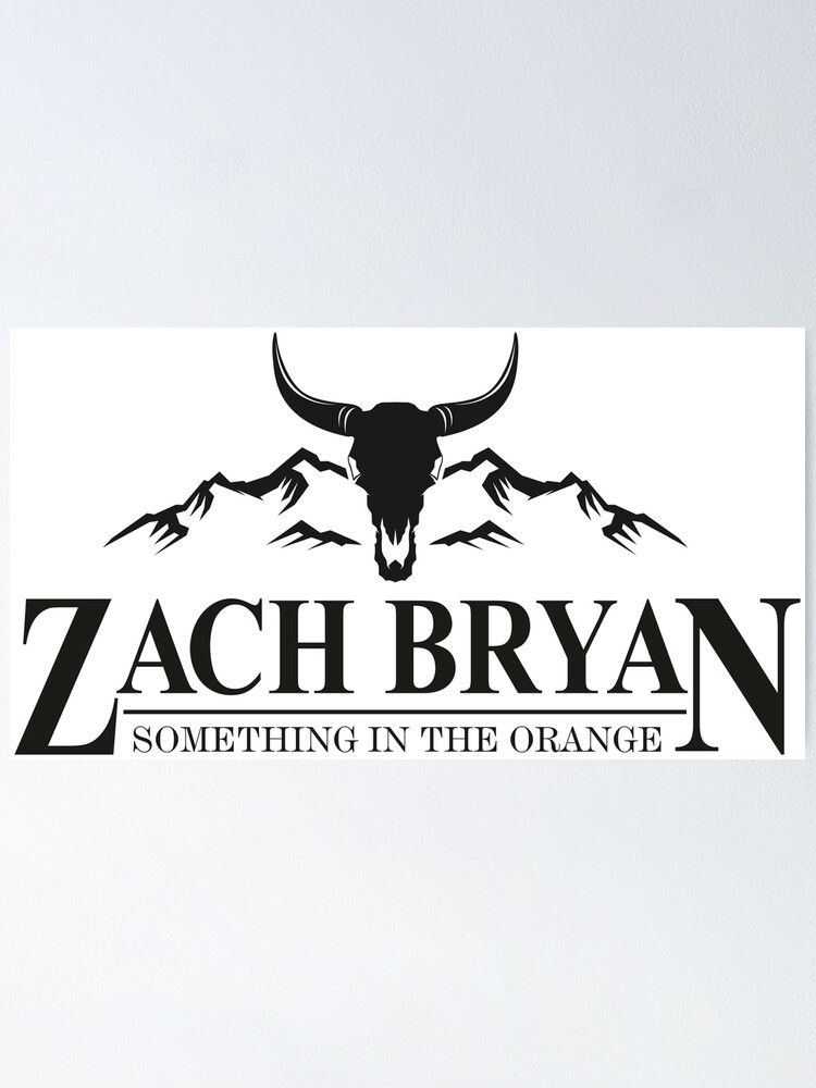 "zach bryan" Poster for Sale by Lovetocelebrate | Redbubble